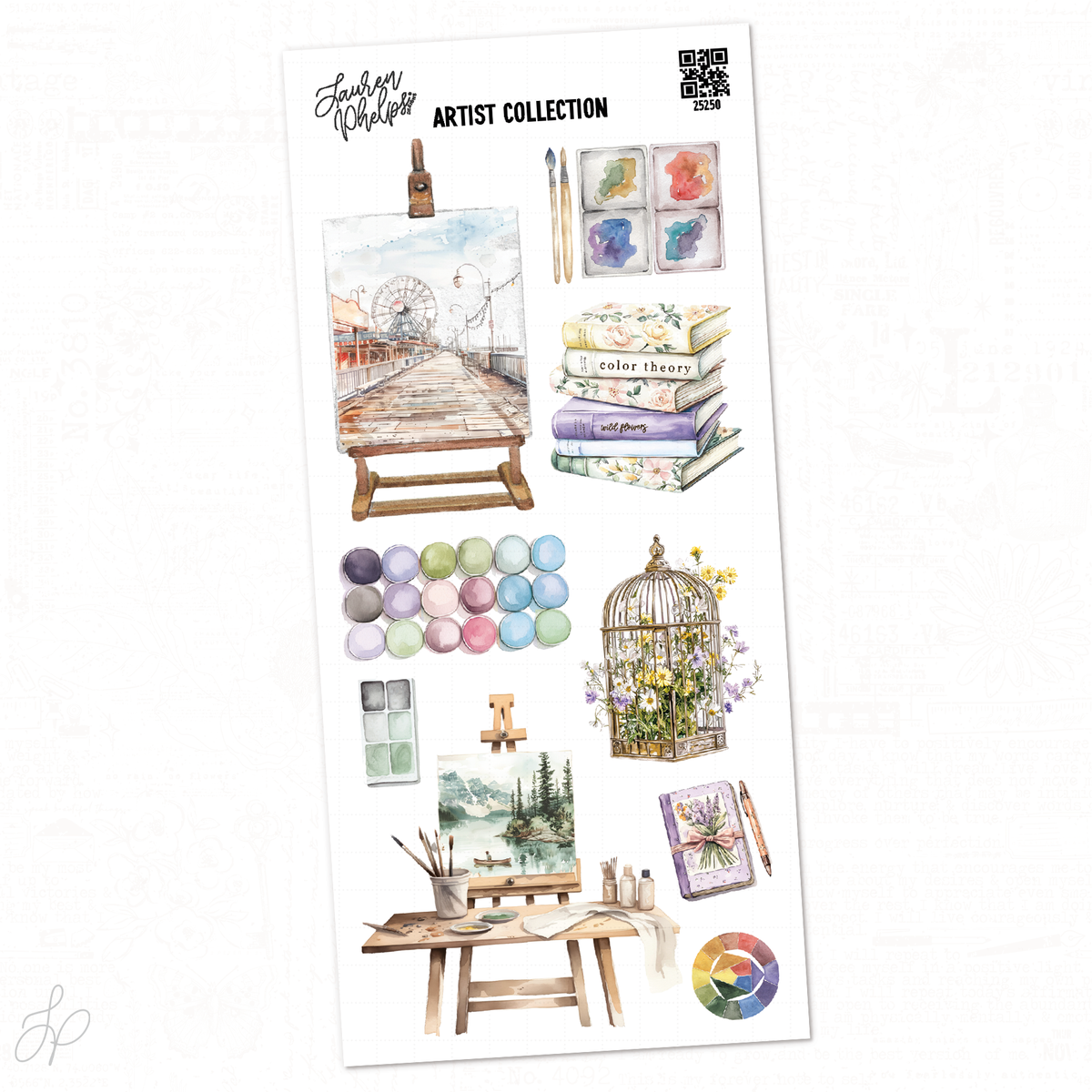 Artist Collection | Sheet 3 – Lauren Phelps Designs