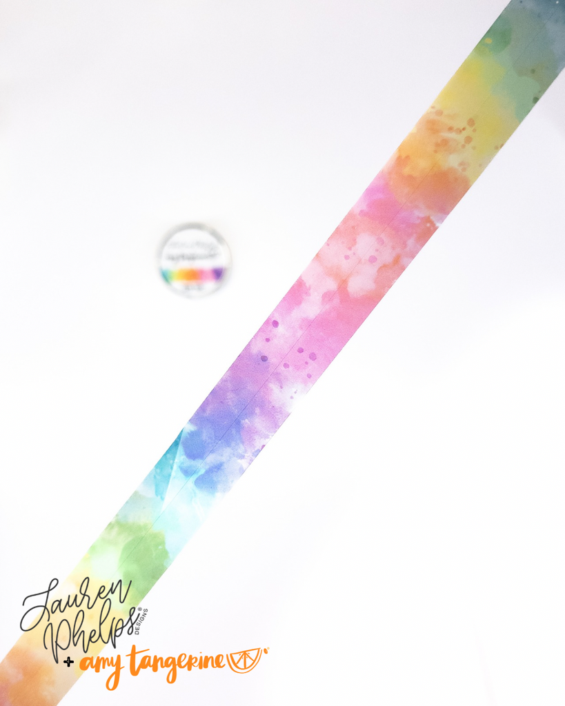 LPD x Amy Tangerine TipIn Tape™ Collaboration | Watercolor Rainbow Mat ...