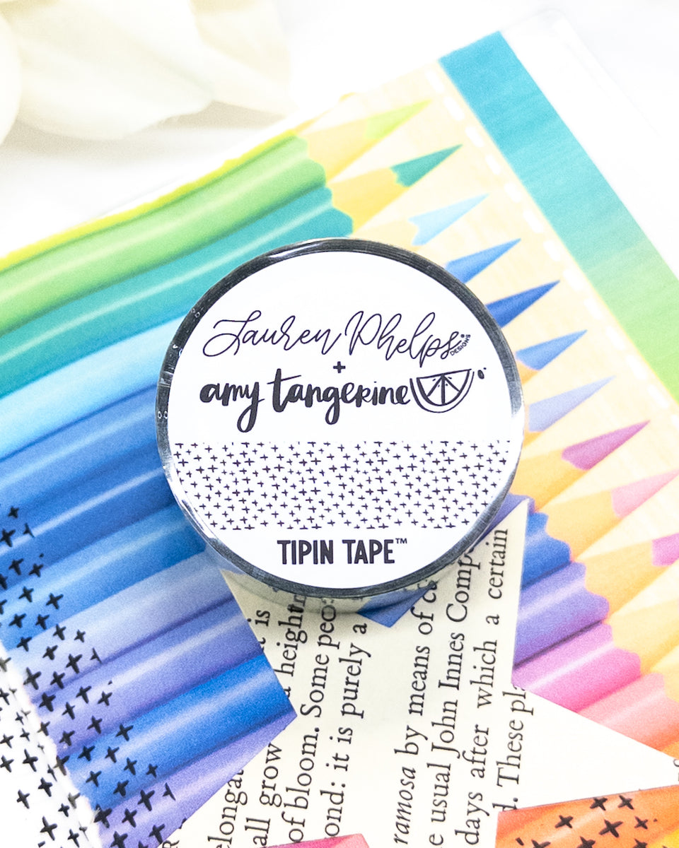 LPD x Amy Tangerine TipIn Tape™ Collaboration | Watercolor Plus Signs ...