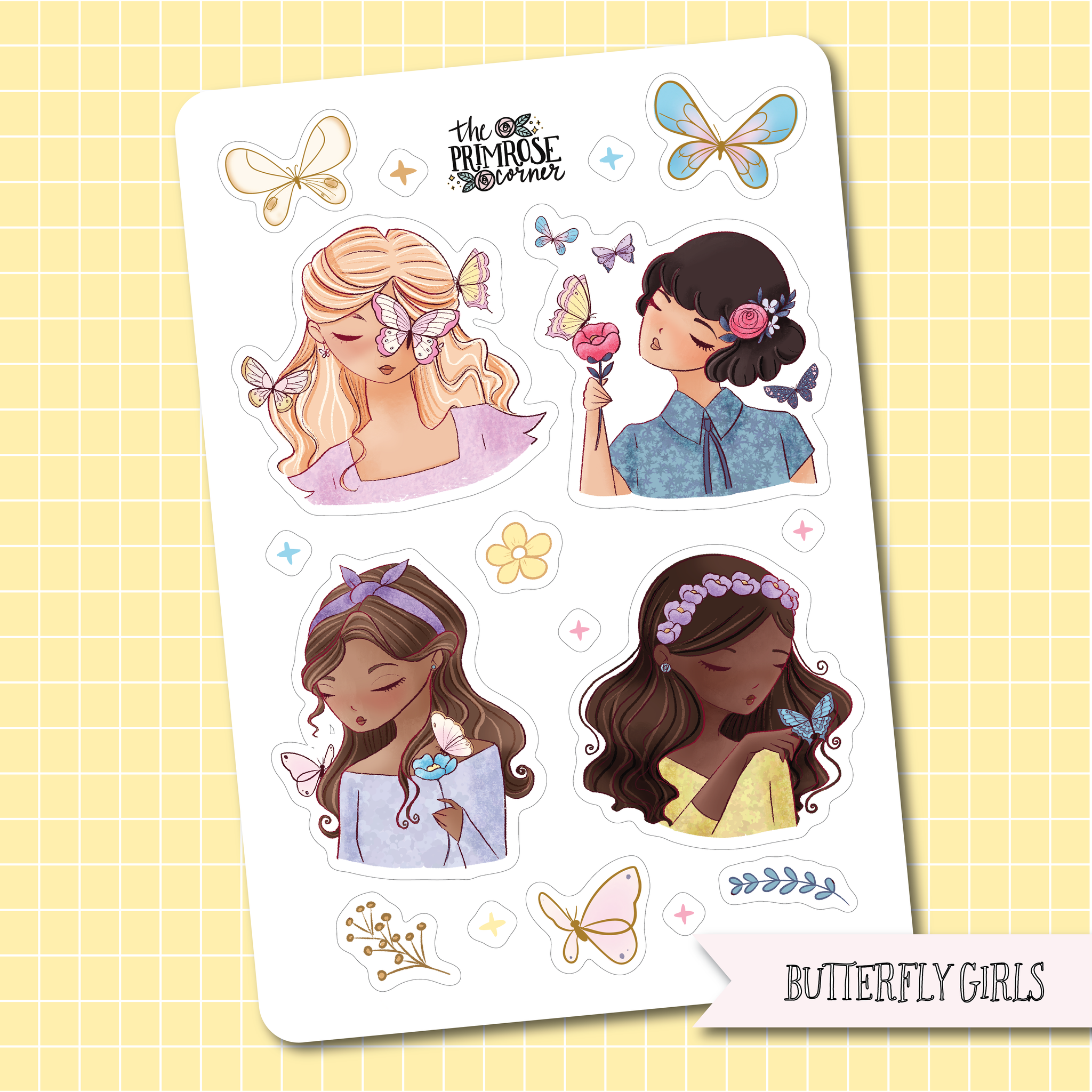 THE PRIMROSE CORNER|| Butterfly Set – Lauren Phelps Designs