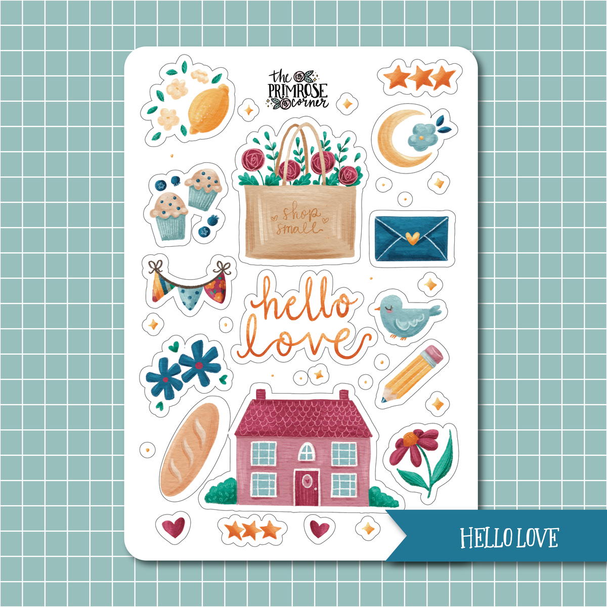 THE PRIMROSE CORNER || Hello Love – Lauren Phelps Designs