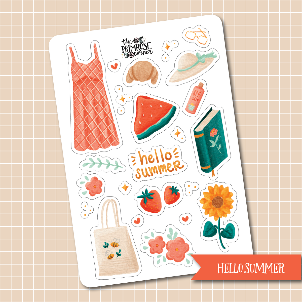 THE PRIMROSE CORNER || Hello Summer – Lauren Phelps Designs