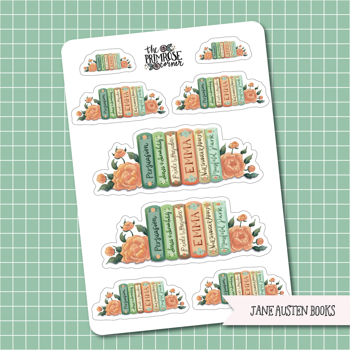 THE PRIMROSE CORNER || Jane Austen Collection Set of 2 – Lauren Phelps ...