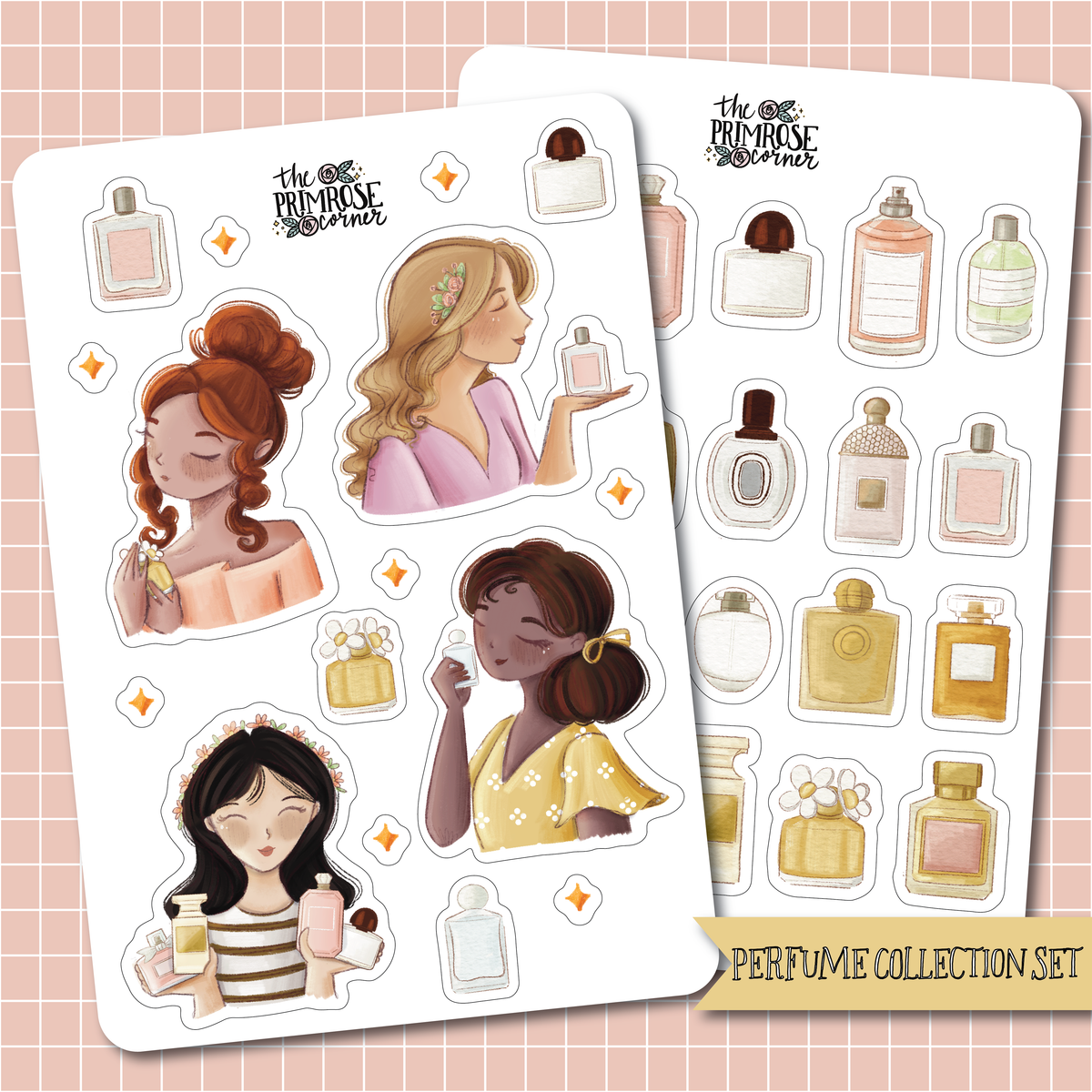 THE PRIMROSE CORNER II Perfume Collection Set of 2 – Lauren Phelps Designs