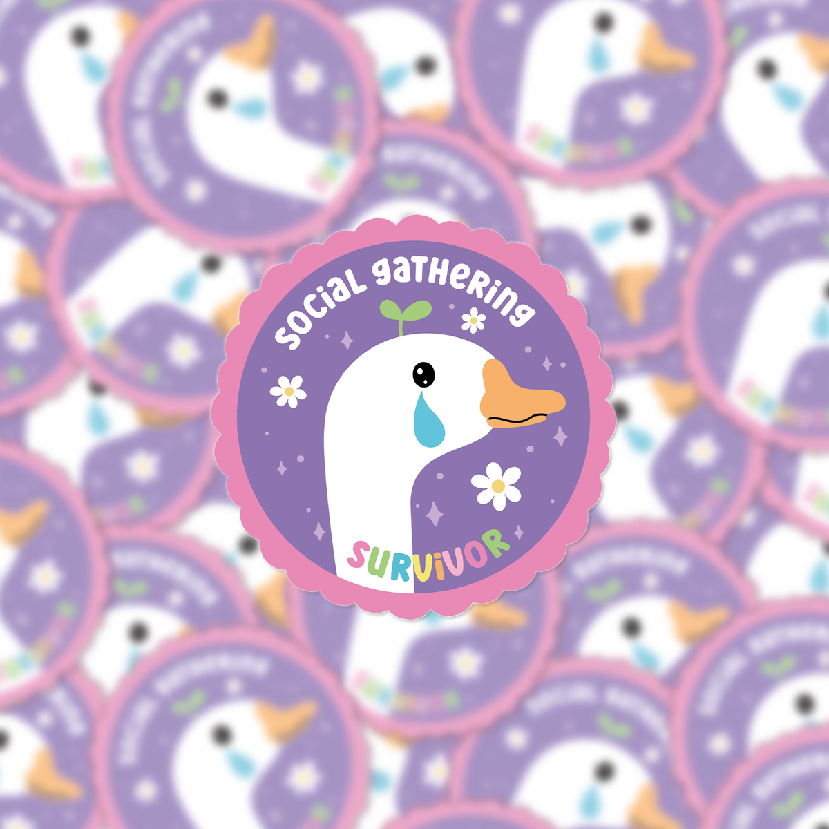 Social Gathering Duck Decal Sticker – Lauren Phelps Designs