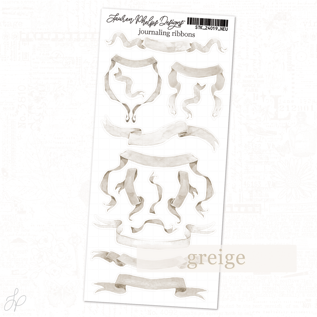 Journaling Ribbons | Classically Chic Basics – Lauren Phelps Designs