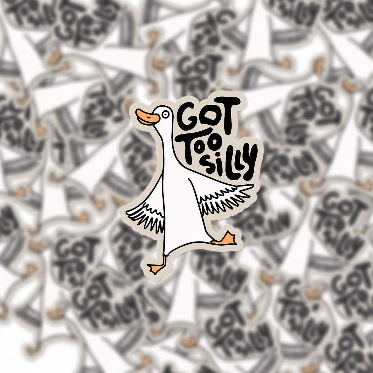 Duck Silly Decal Sticker – Lauren Phelps Designs