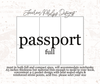 Passport – Lauren Phelps Designs