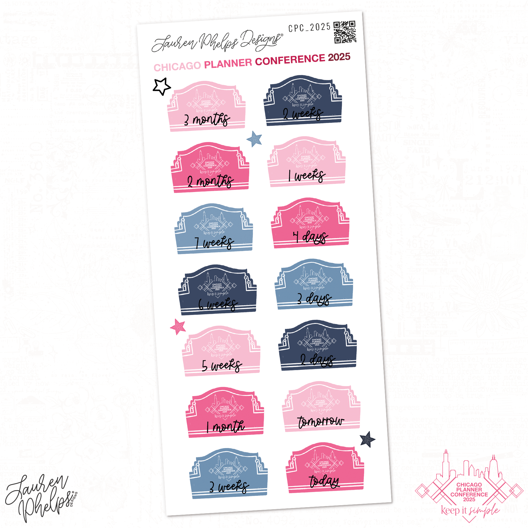 2025 CPC Countdown Sheet – Lauren Phelps Designs